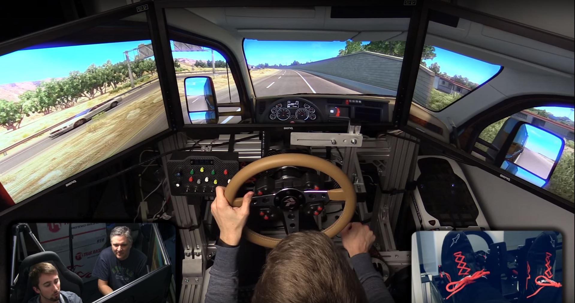 American Truck Simulator Cockpit American Truck Simulator Cockpit