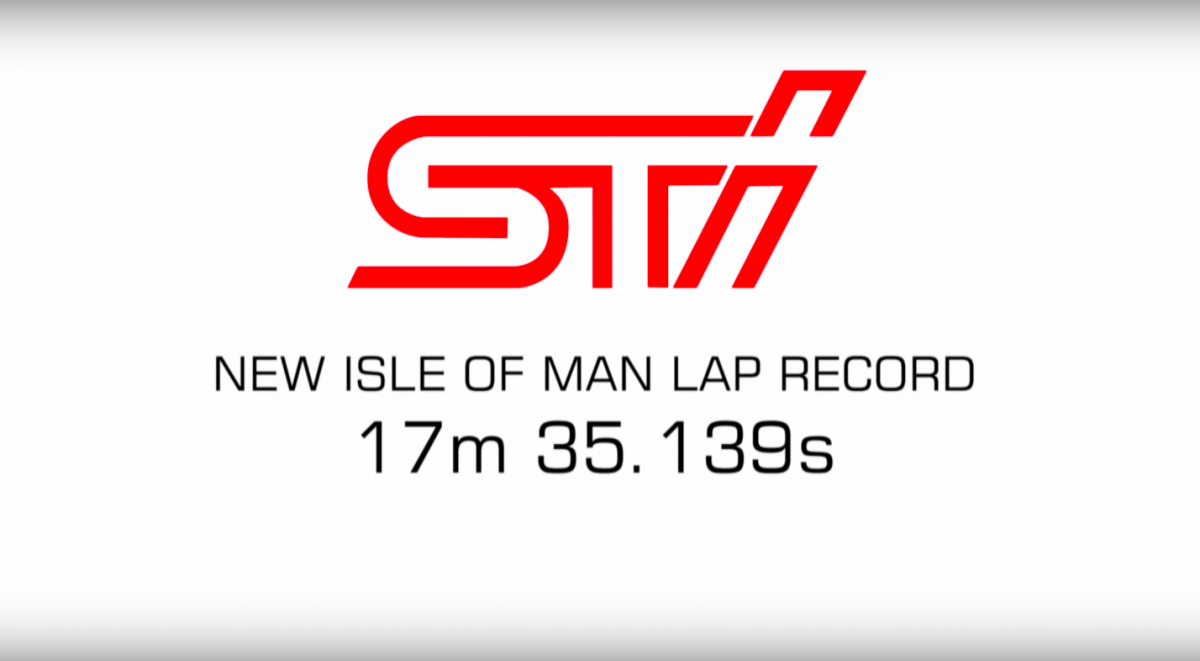 WRX STI Subaru Flat Out On The Isle Of Man - Inside Sim Racing