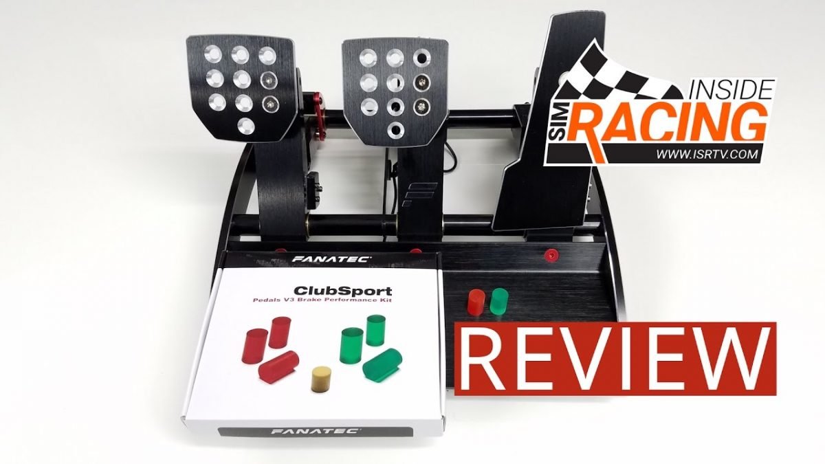 Fanatec ClubSport Pedals V3 Brake Performance Kit Review - Inside Sim ...